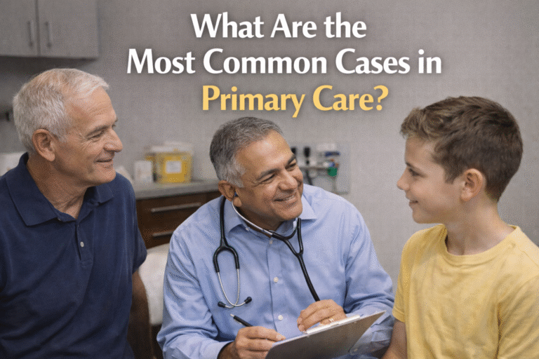 What Are the Most Common Cases in Primary Care - Sahara West
