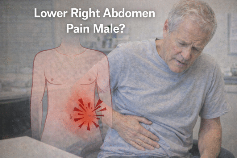 Lower Right Abdomen Pain in Men