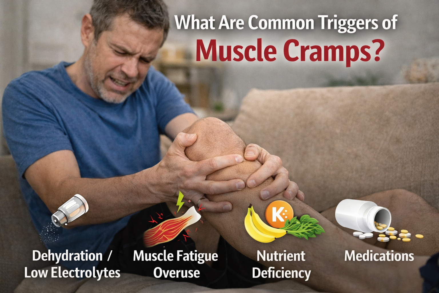 What Are Common Triggers of Muscle Cramps? - Sahara West